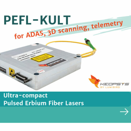 Pulsed laser transmitter : Pulsed Erbium fiber laser - KEOPSYS